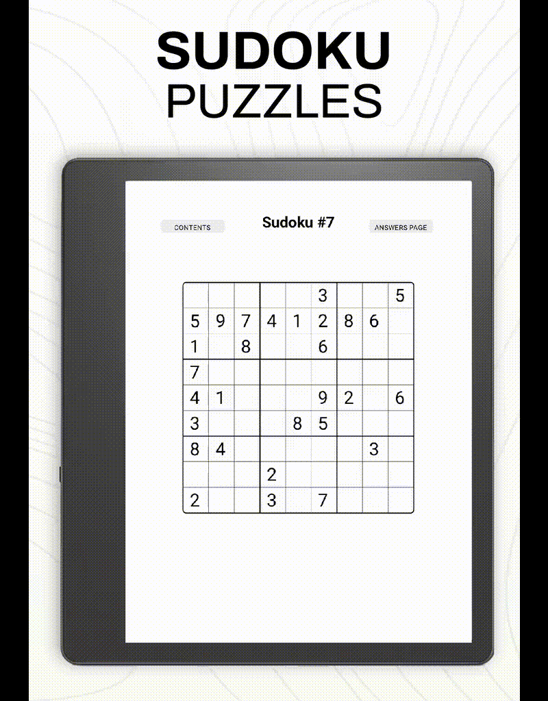 Brain Games For E Ink Devices Digital Planner Boutique