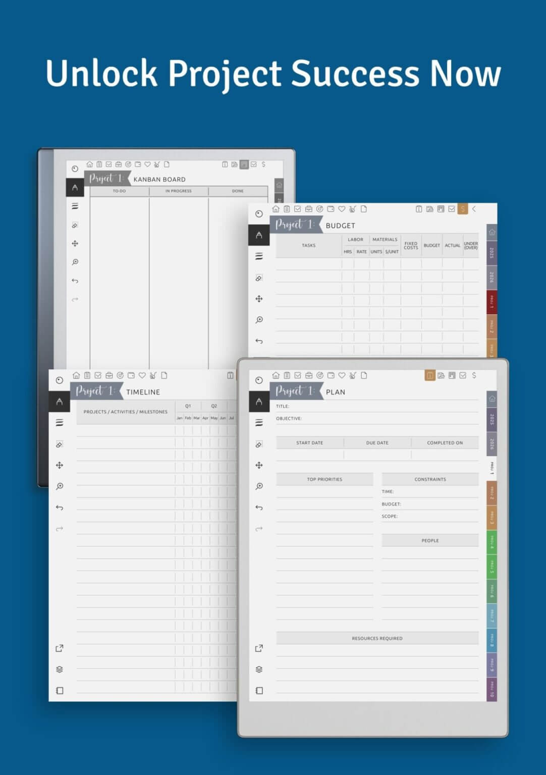 Ultimate reMarkable Planner 2025 & 2026 - Digital Planner Boutique